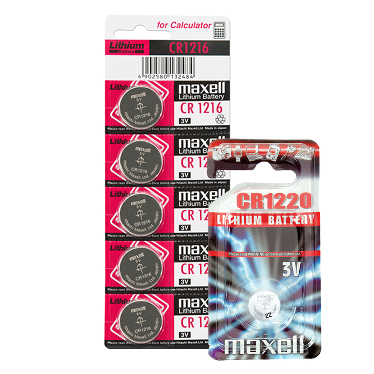 Maxell Lithium batteries