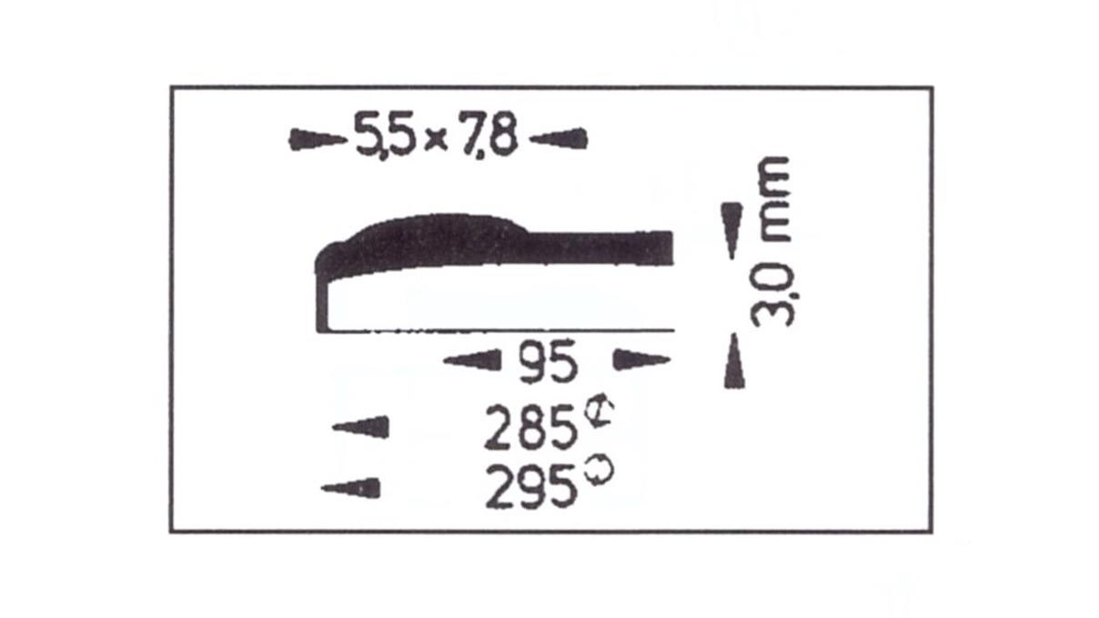 Snap-on glass with loupe Cyclop 117, replica, plastic, Ø 29,5/28,5 mm ...