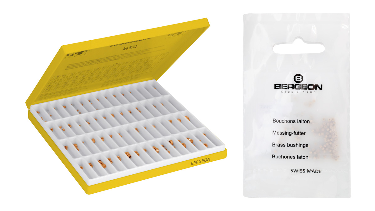 Bergeon bushings brass