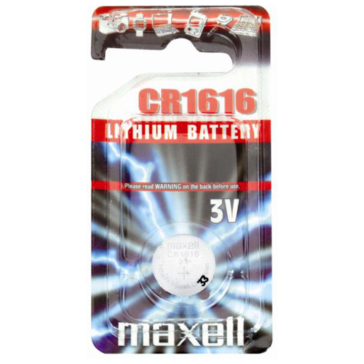 Maxell Lithium battery CR 1616 in a blister | 1616CR-MB1