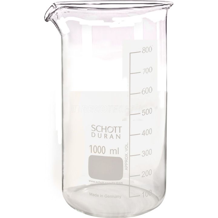 Glass beaker without lid 1000 ml | 314312