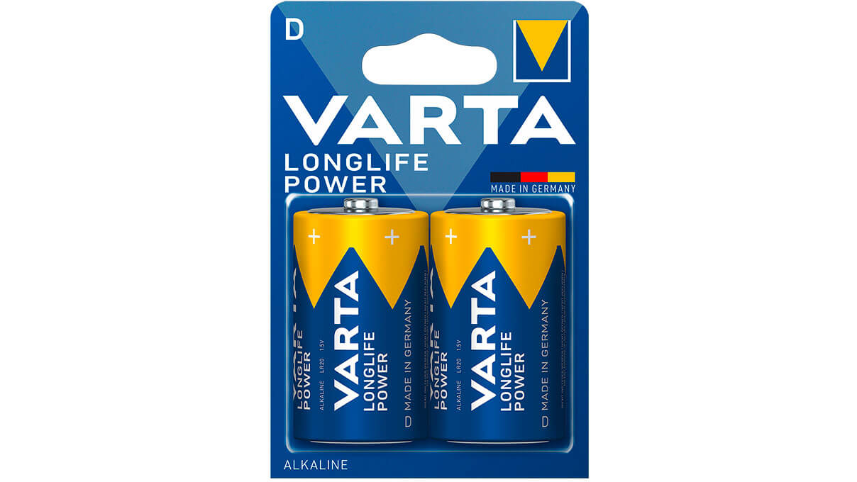 Varta LR20 alkaline longlife power battery | 4920VB2