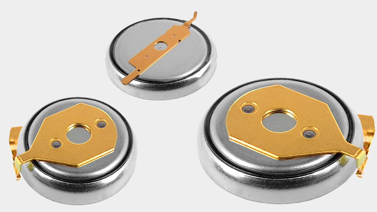 Capacitors for watches