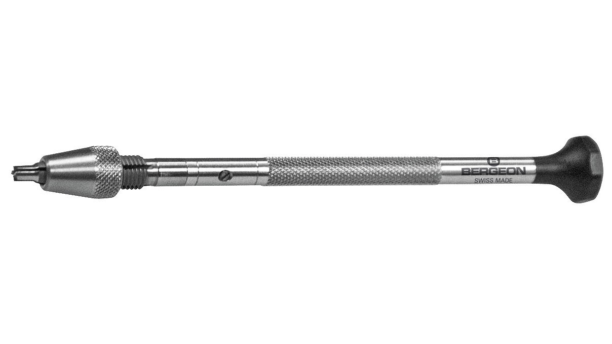 Bergeon 30512 Milling cutter in pin vice shape for deburring | 200497
