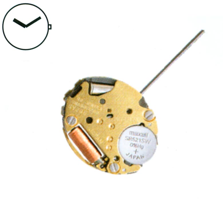 Mvt. Miyota 5Y26 High Hand 5 1/2 x 6 3/4''' gilt Quartz (379 | SR521SW ...