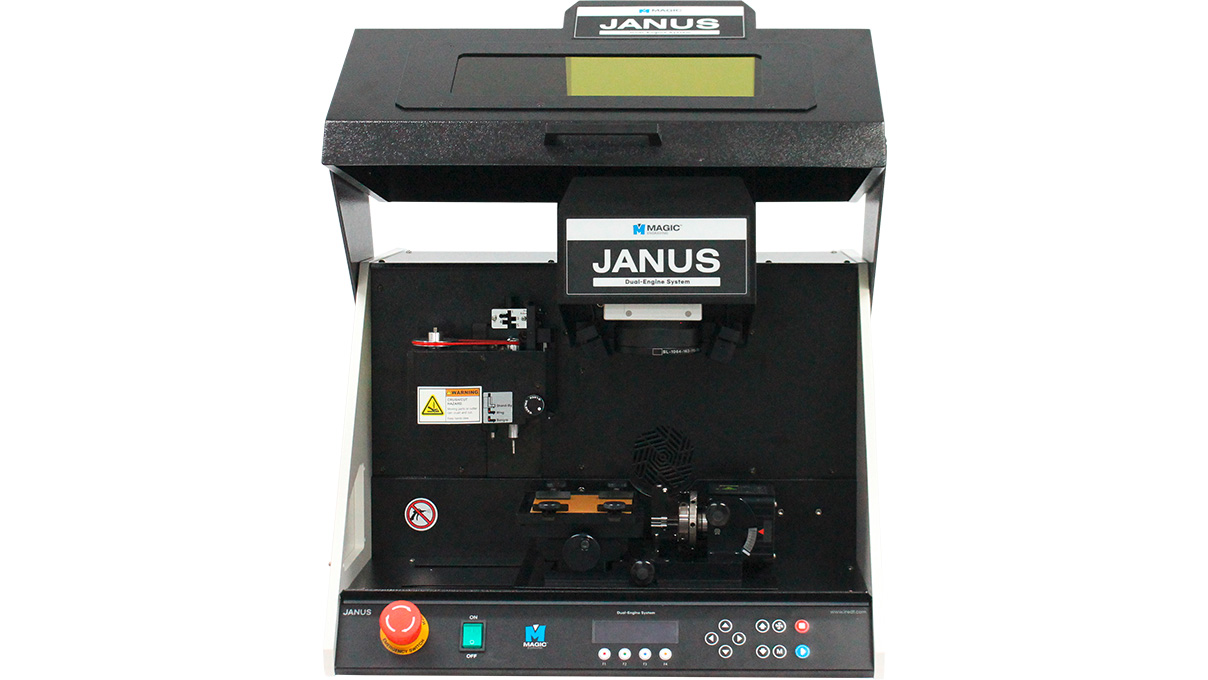 Magic Janus Hybrid 60 W, machine CNC de fraisage et de gravure laser ...