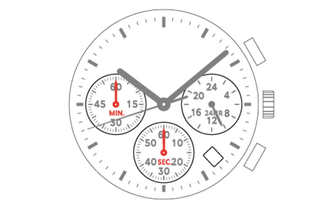 VD53 watch movements