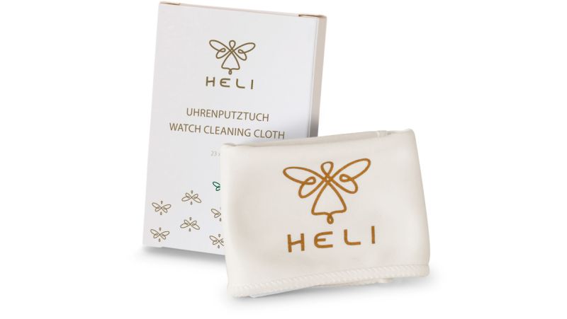 Heli watch cleaning cloth, 23 x 23 cm, washable | 113040