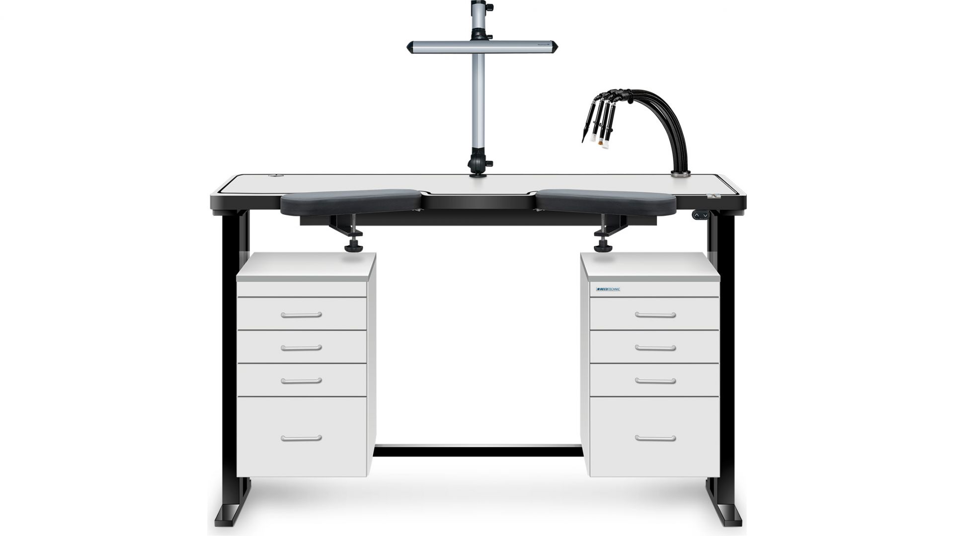 Workbench Ergolift Evolution, bench top 140 x 60 x 4 cm, white | 309740