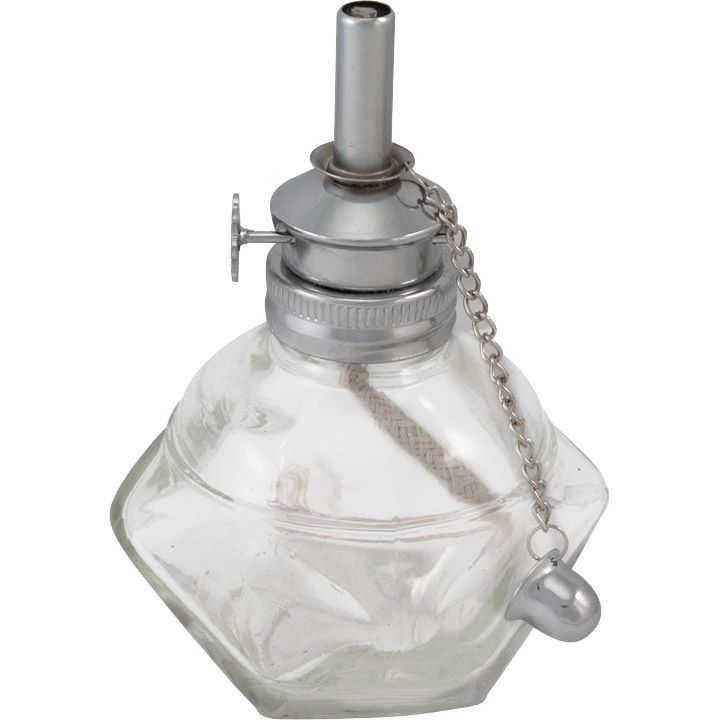 Lámpara de alcohol, de ocho caras, de vidrio | 204670