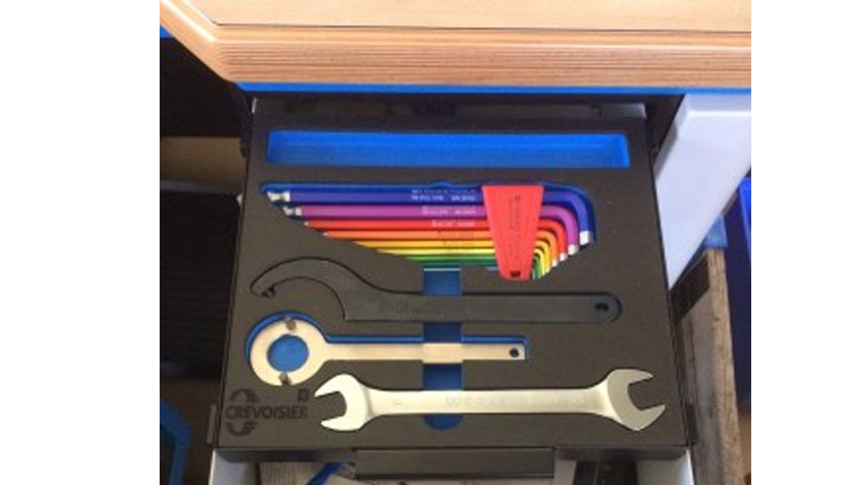 5S storage system for C510/C551 on DSG/SLine workbench | 377063