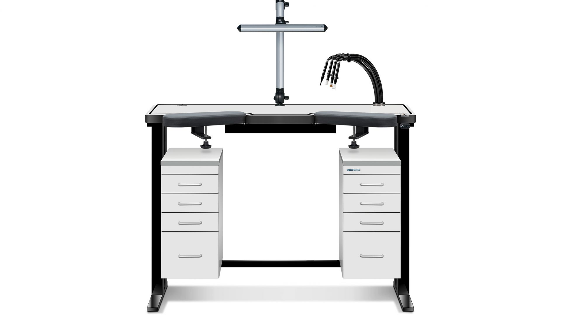 Workbench Ergolift Evolution, bench top 120 x 60 x 4 cm, white | 309780