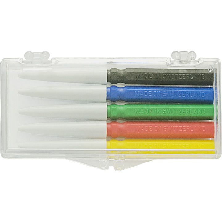 Bergeon 30102 Set of 5 oilers extra fine to extra large in a plastic ...