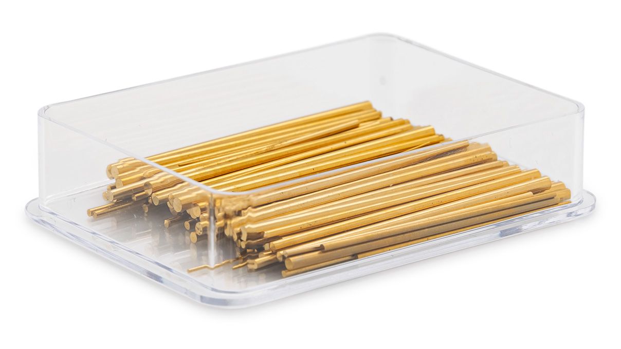 Hinges & pins for clocks