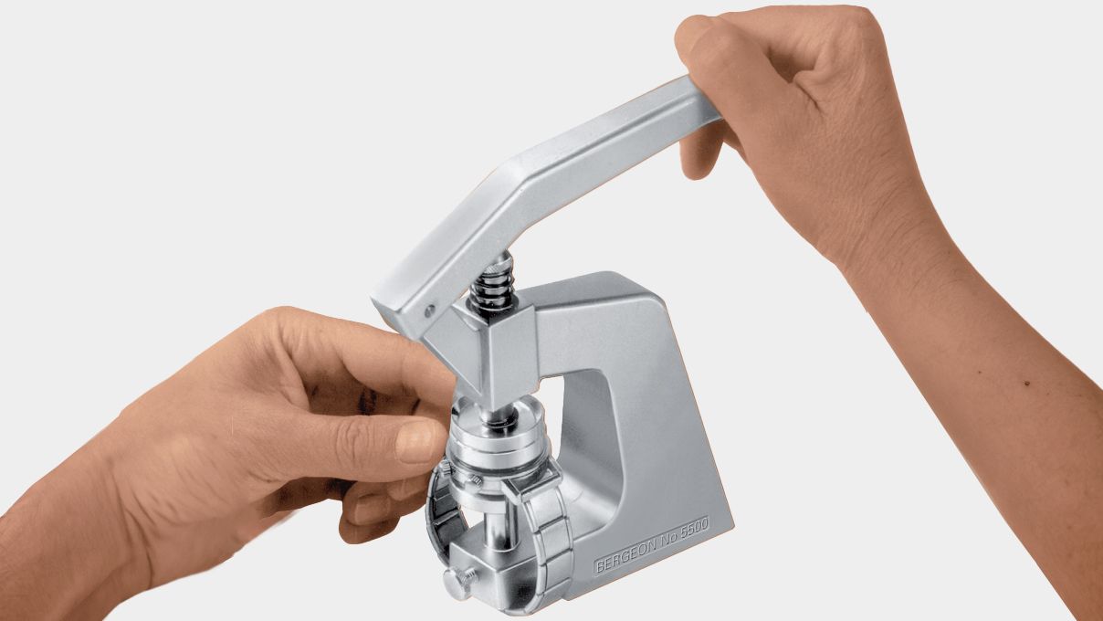 Bergeon 5500-A Complete press for fitting crystals | 218364