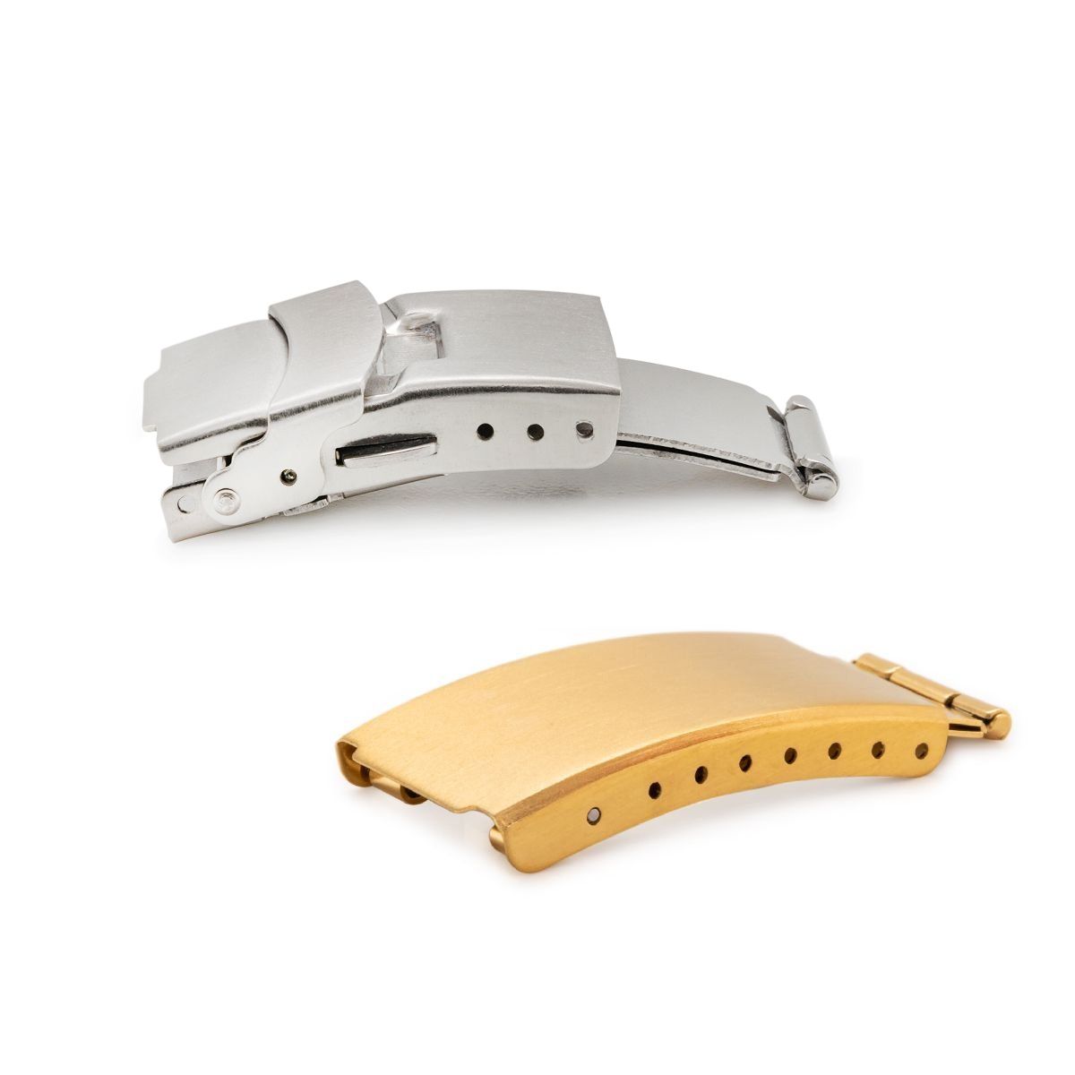 Watch bracelet clasps