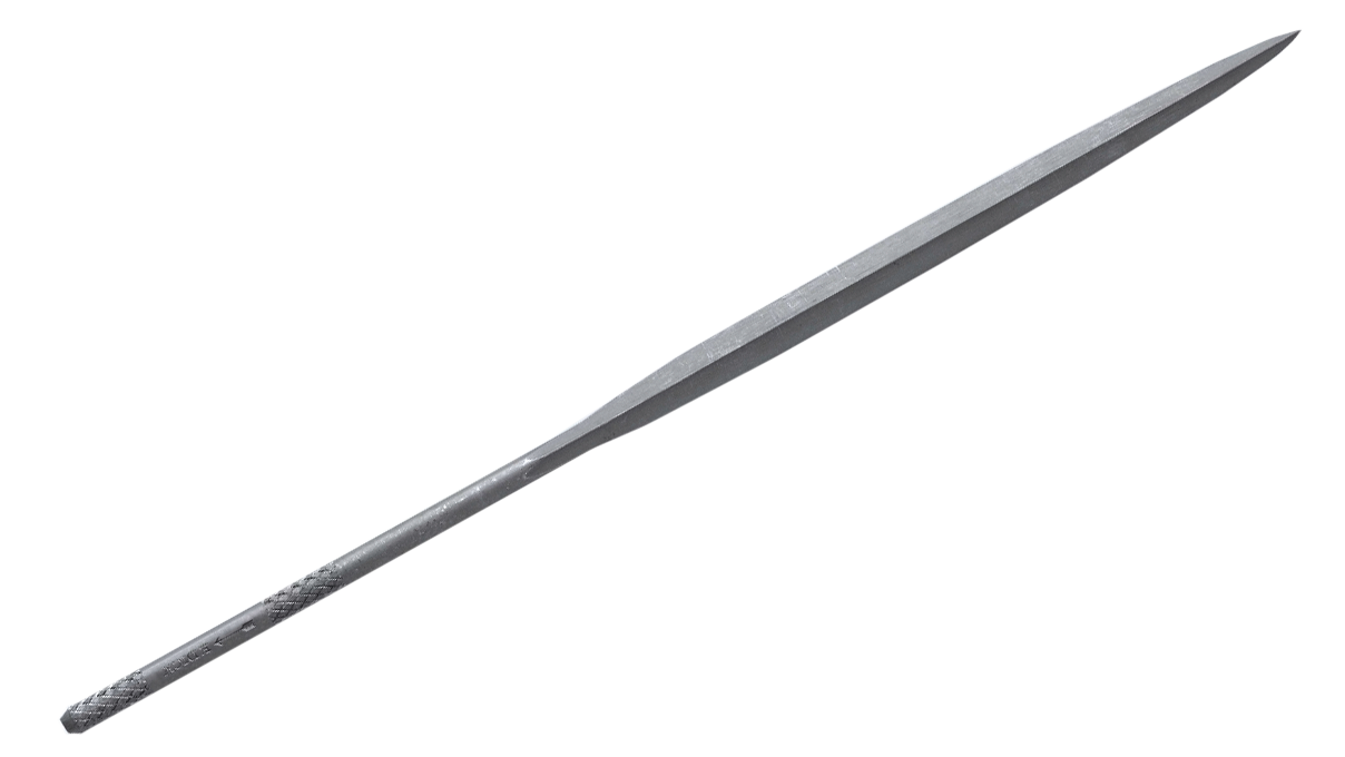 Dick needle file, barrette, 180 mm, cut 3 | 315456