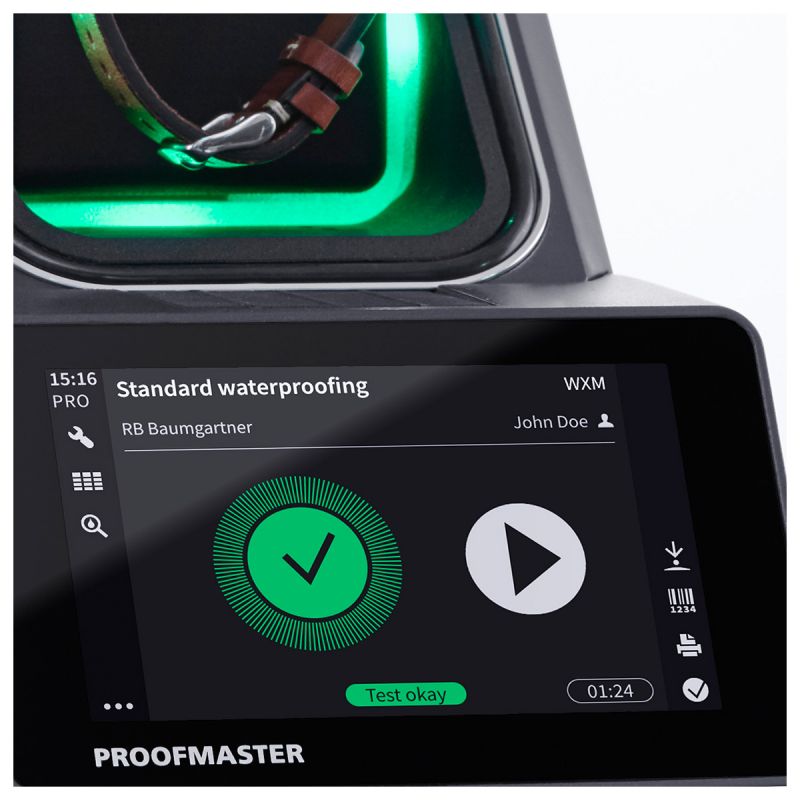 Witschi ProofMaster Pro water resistance tester with results memory ...